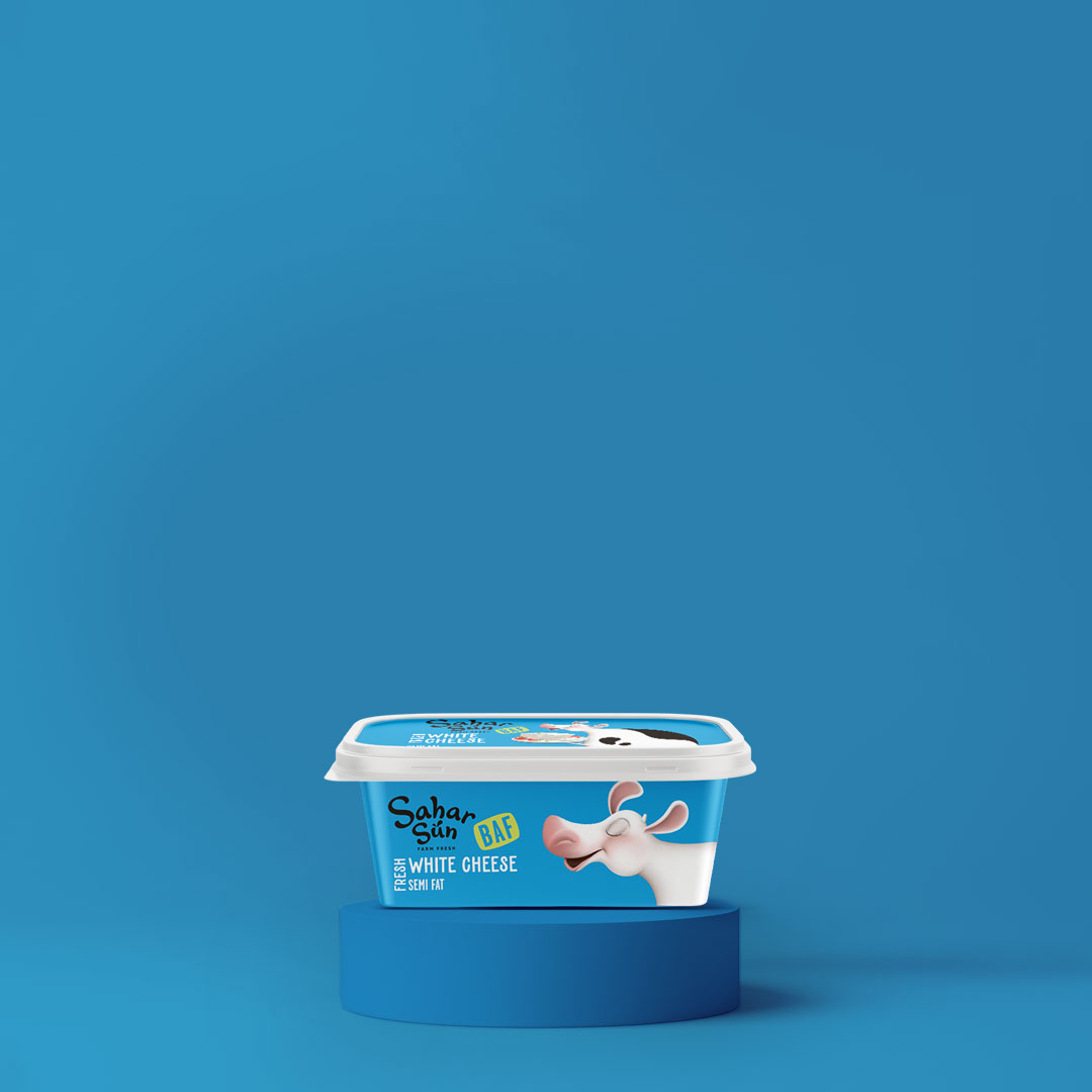 Semi Fat Fresh White Cheese (BAF) - Sahar Sun Dairy